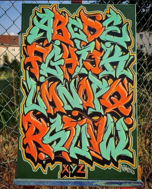 100+ Graffiti Alphabet Letter Examples - Graffid