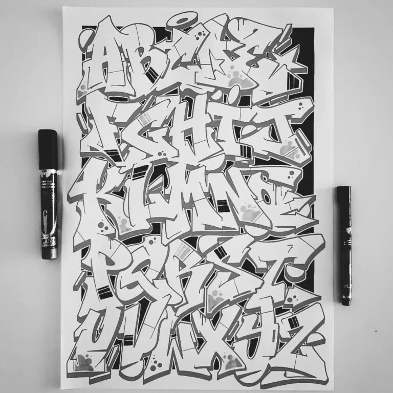 100+ Graffiti Alphabet Letter Examples - Graffid