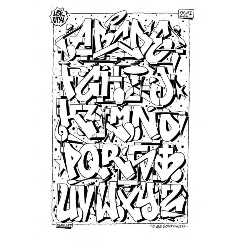 100+ Graffiti Alphabet Letter Examples - Graffid
