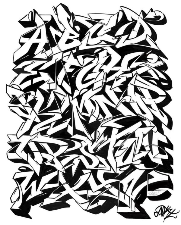 100+ Graffiti Alphabet Letter Examples - Graffid