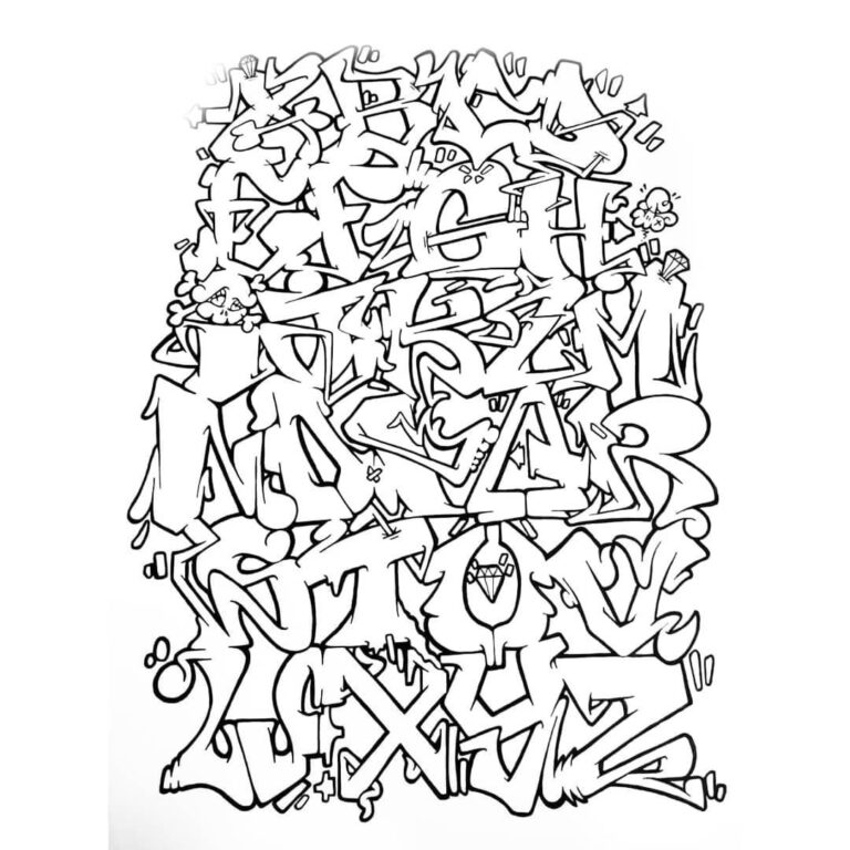 100+ Graffiti Alphabet Letter Examples - Graffid