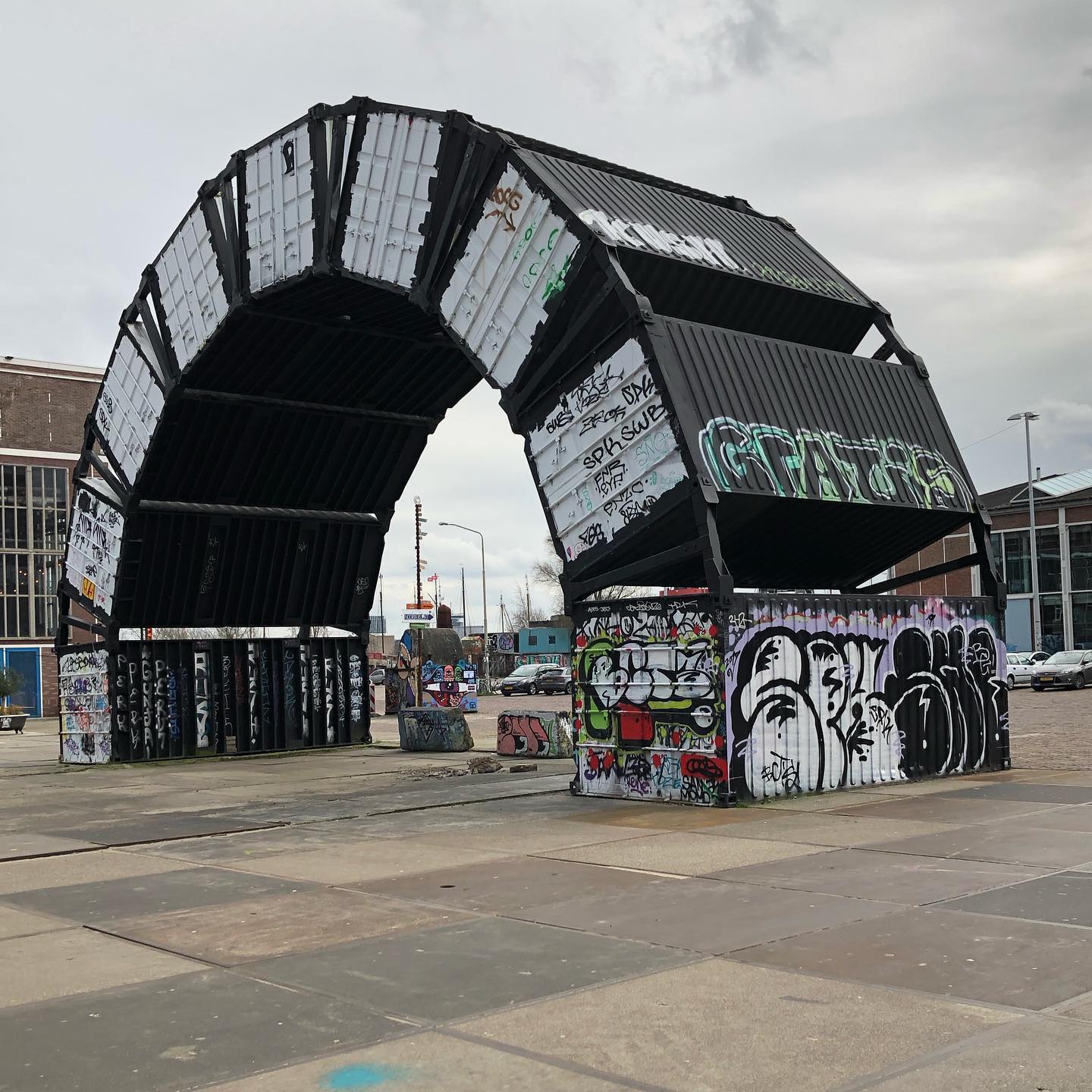 Graffiti and street art on the NDSM wharf in Amsterdam - Graffid