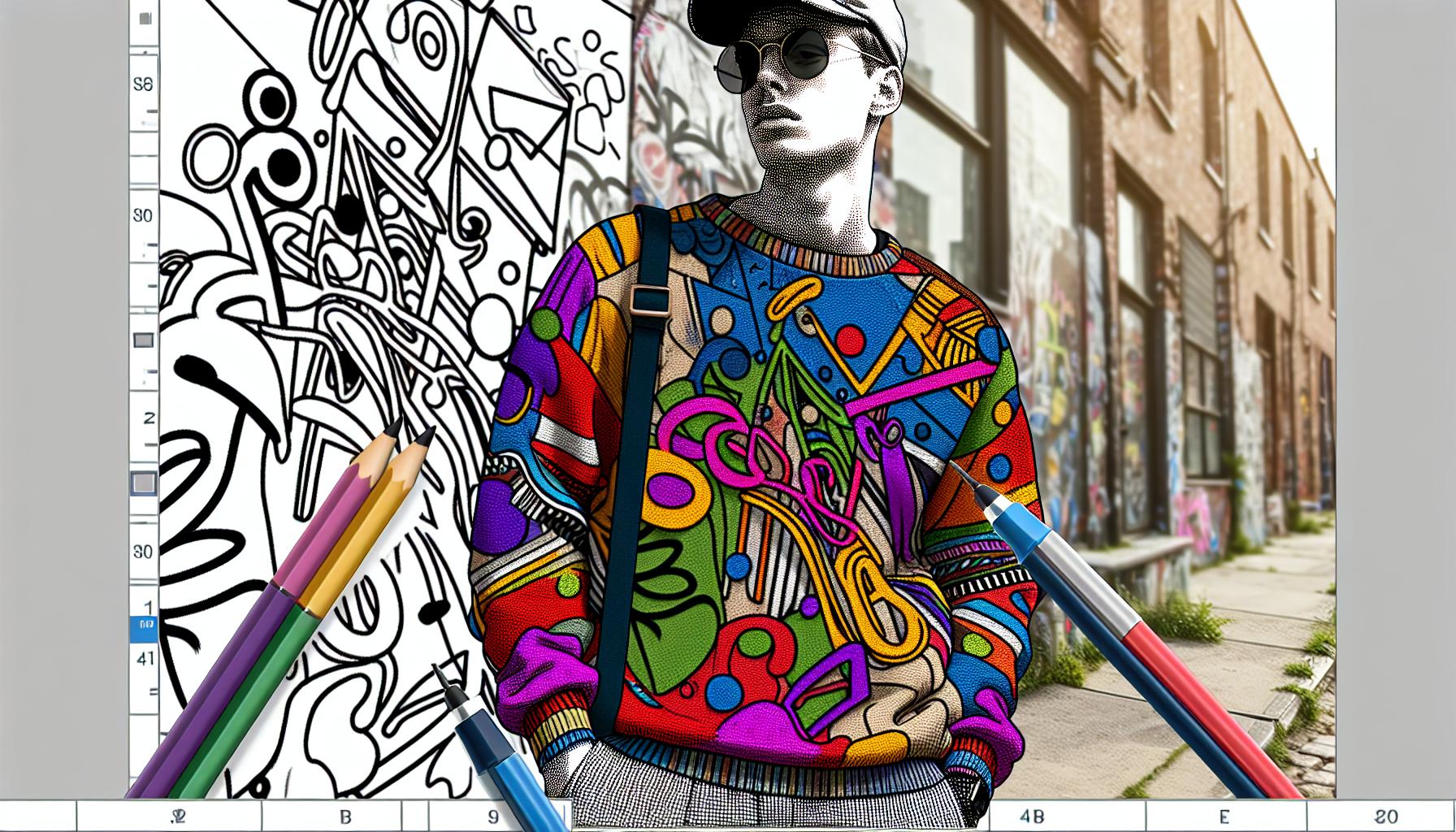 Rock the Block: Unleash Your Style with the Ultimate Graffiti Sweater ...
